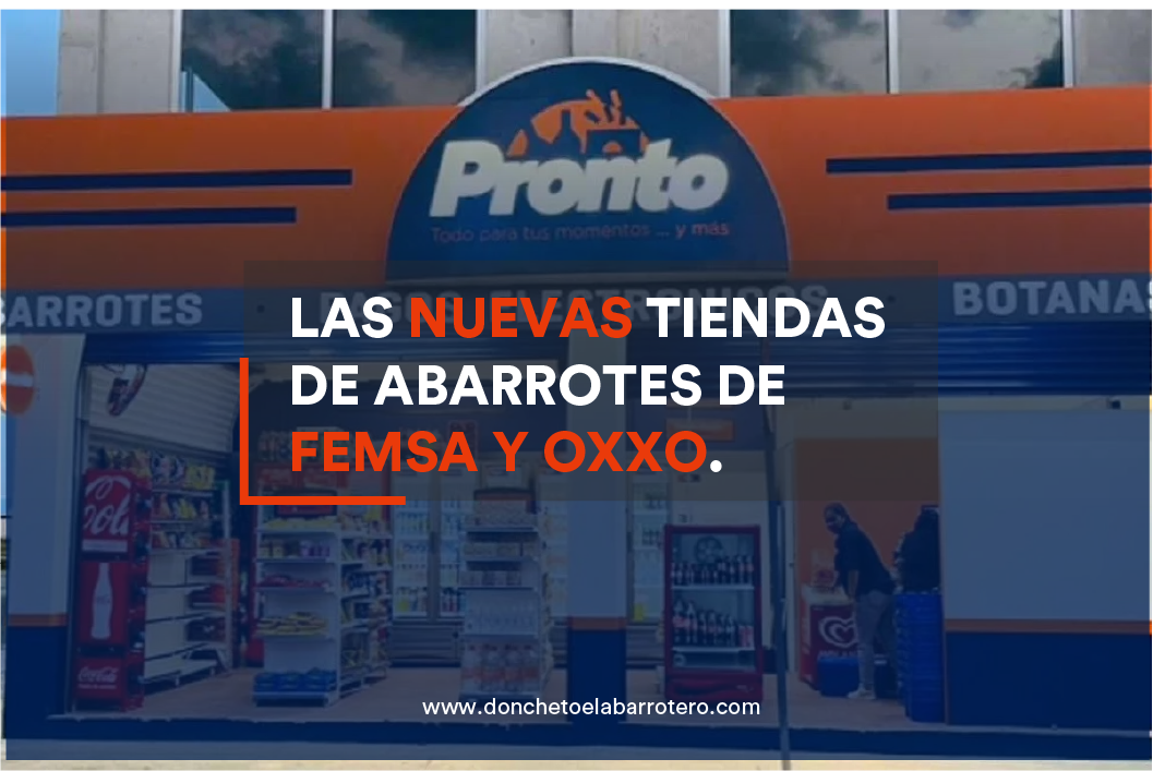 Tiendas Pronto, la nueva competencia de tiendas de abarrotes.